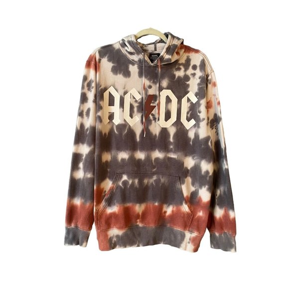 Perryscope Productions | Jackets & Coats | Acdc Tie Dyed Hoodie ...